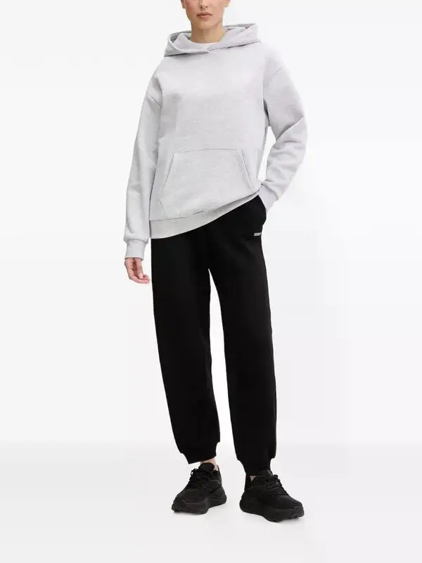 Guess Logo Embroidered Hoodie