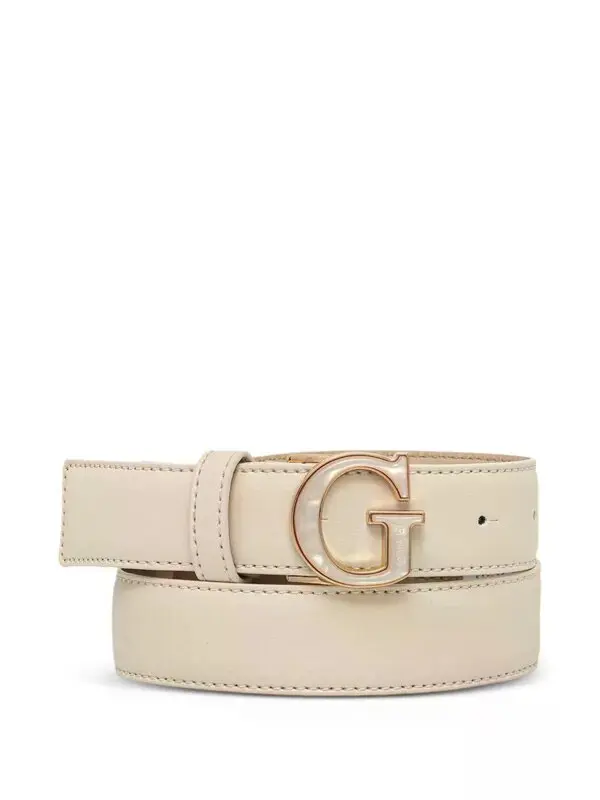 Guess Logo Plaque Belt