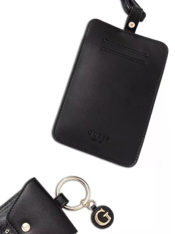 Guess Monogram-print Lanyard Phone Case