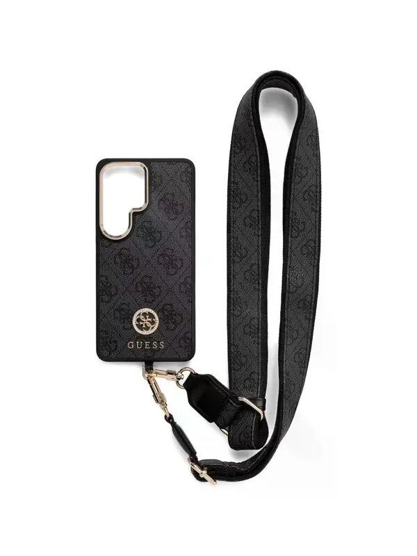 Guess Monogram-print Strap Phone Case
