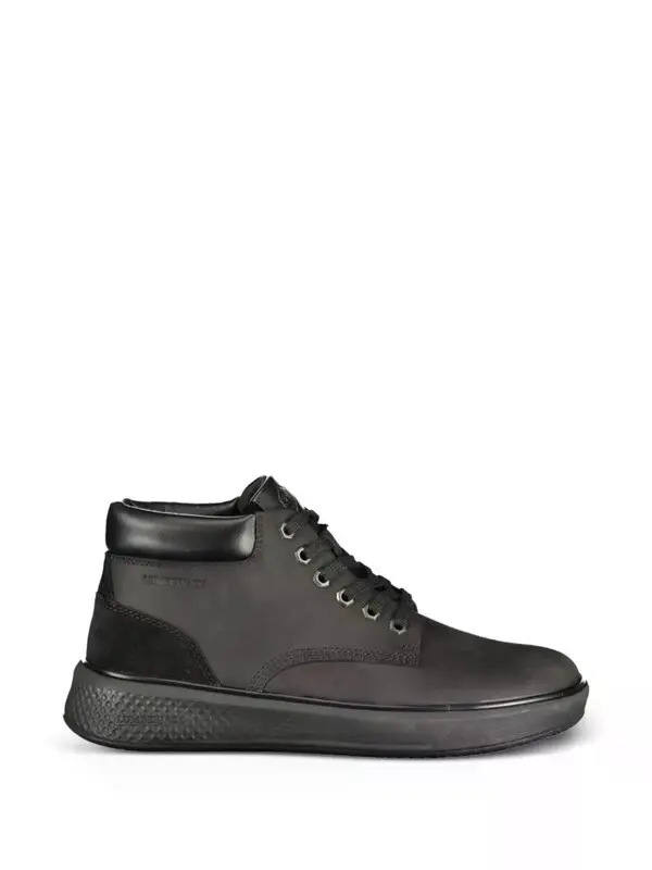 LUMBERJACK Calf Leather Lace-up Boots - Black