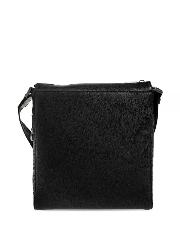 FERRAGAMO Gancini Embossed Leather Tote Bag