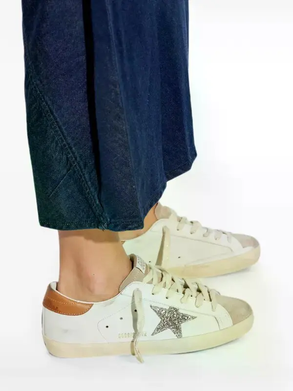 GOLDEN GOOSE Super-star Glitter Sneakers