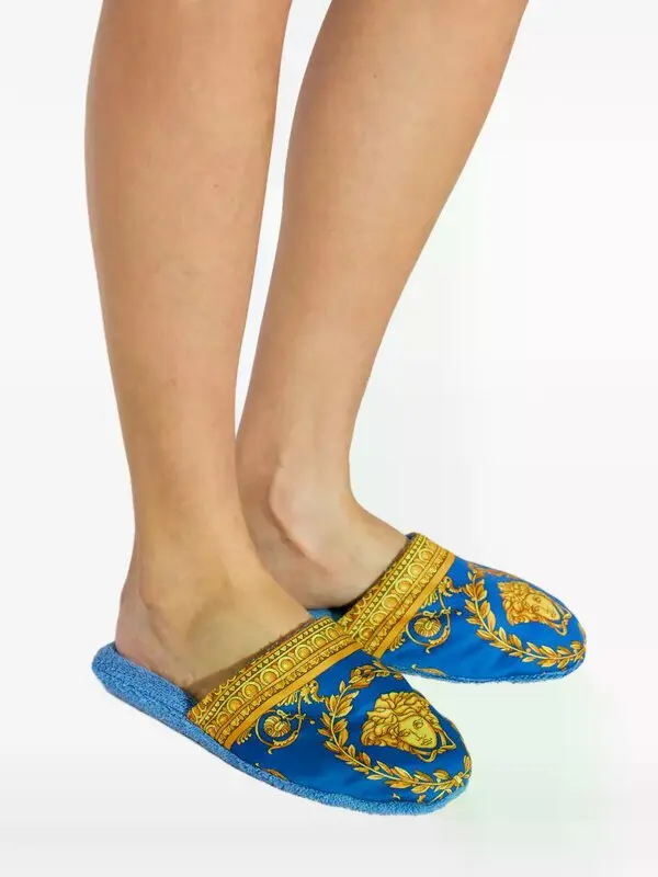 Versace Medusa Barocco Slippers