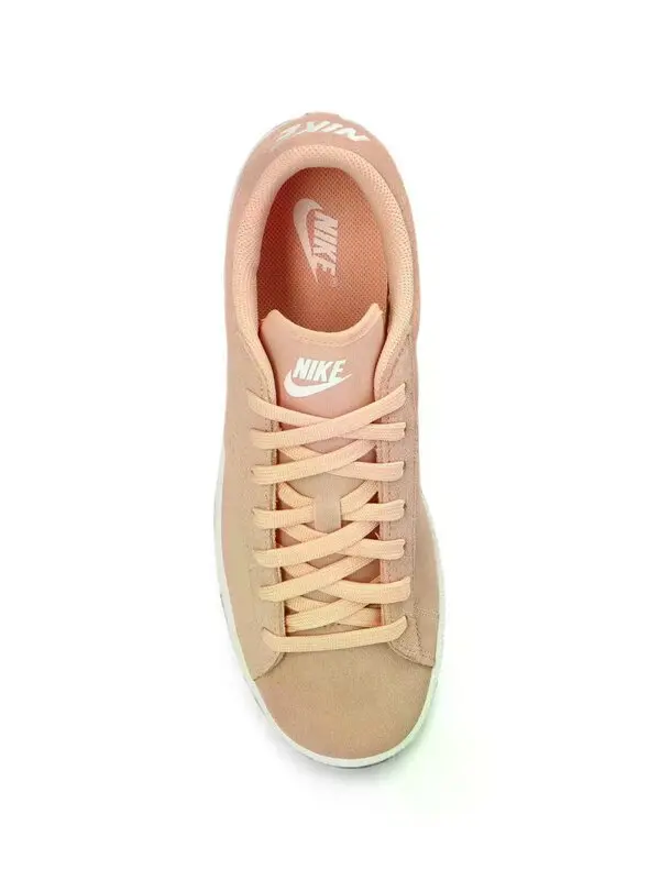 Nike Suede Perforated Logo Sneakers