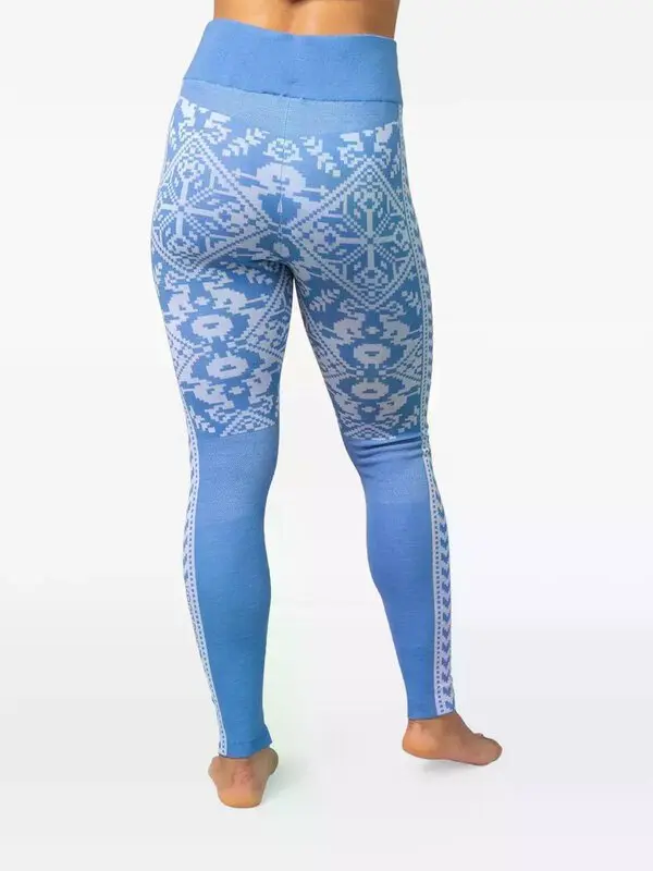 Kari Traa Saga Fair Isle Patterned Base-layer Leggings