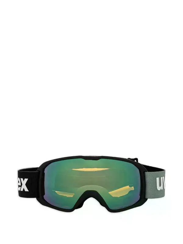 UVEX Ski Goggles With Iridescent Effect Logo Strap - Black