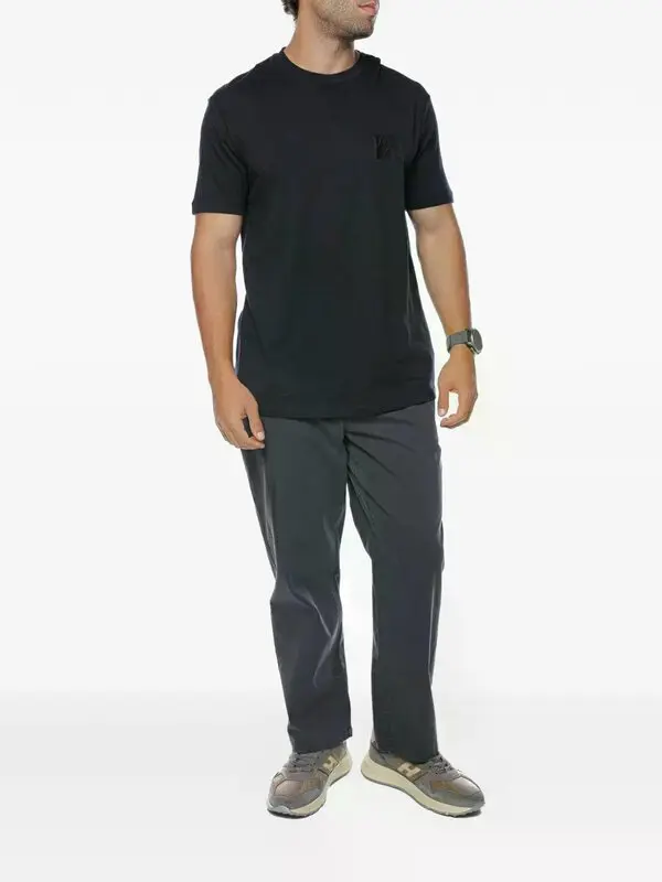 Armani Exchange Logo-patch T-shirt