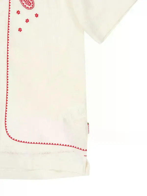 Orlebar Brown Maitan Embroidery Shirt