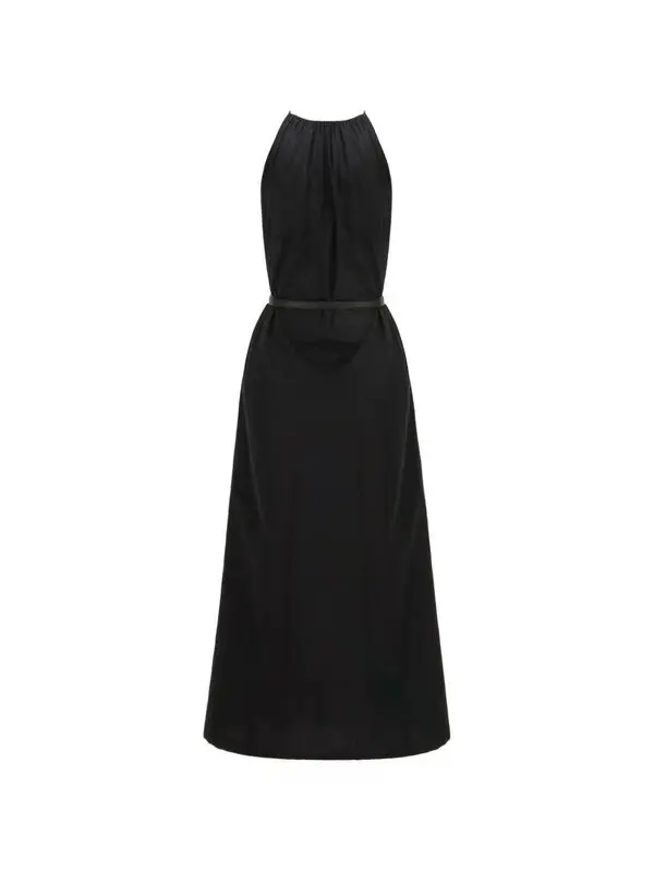 Max Mara Sleeveless Belted Dress