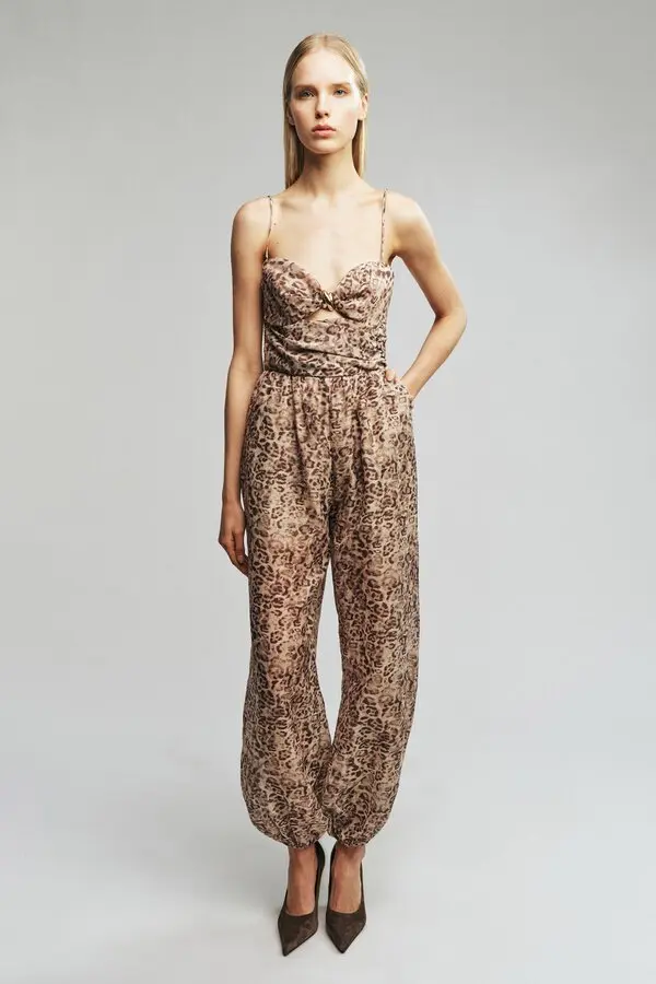 Bardot Yvette Jumpsuit - B Leopard