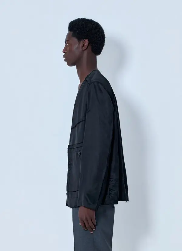 MAISON MARGIELA Buttoned Jacket With Patch Pockets