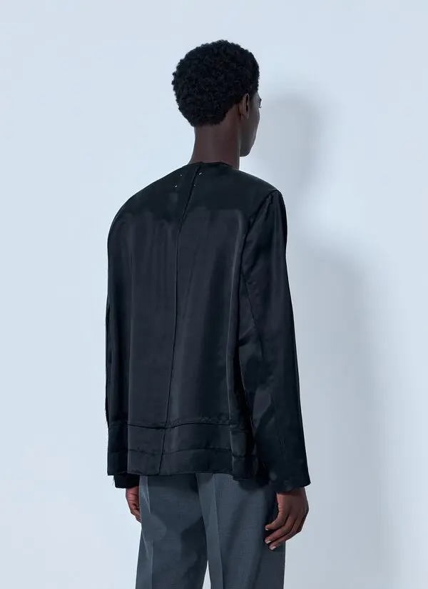 MAISON MARGIELA Buttoned Jacket With Patch Pockets