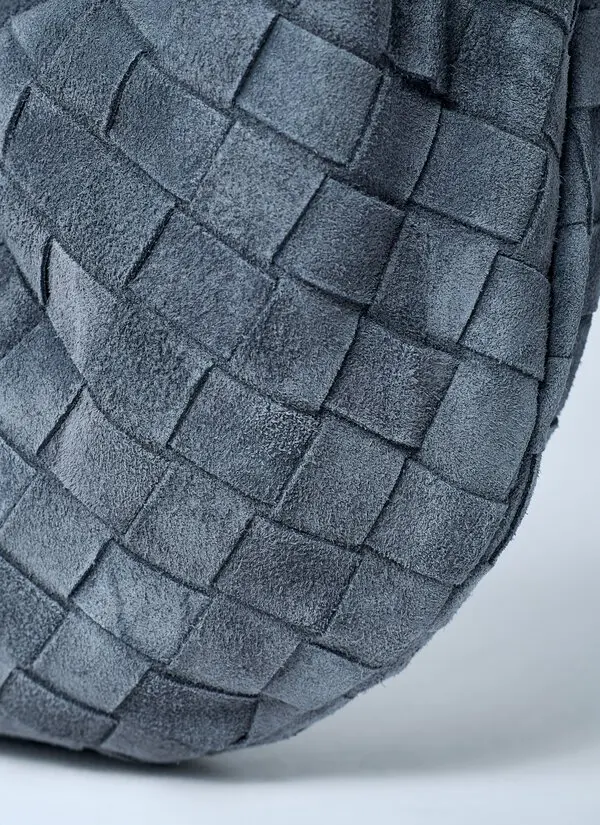 Bottega Veneta Mini Jodie Handbag - Gray