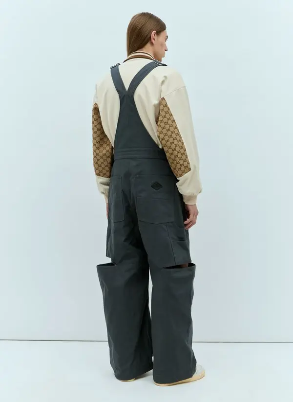 Gucci Logo Patch Dungarees