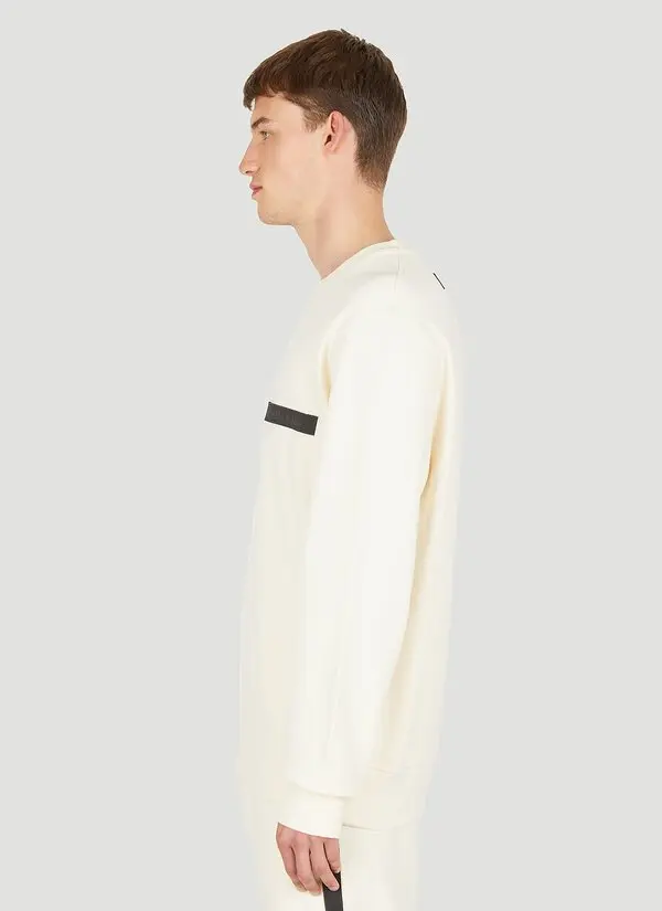 Alexander McQueen Logo Patch Crewneck Sweatshirt