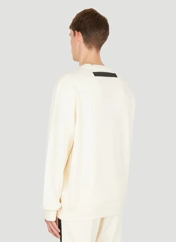 Alexander McQueen Logo Patch Crewneck Sweatshirt