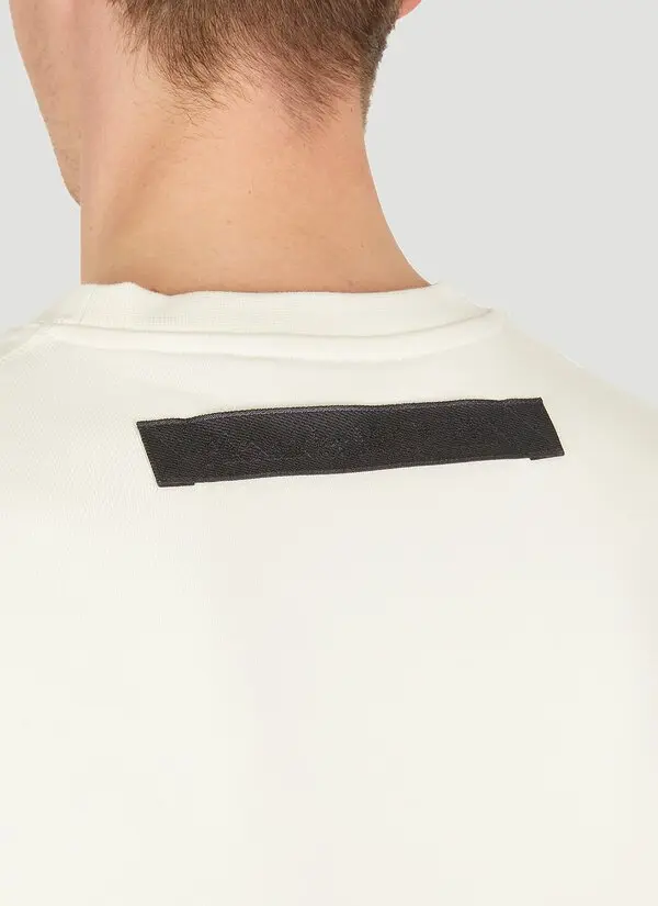 Alexander McQueen Logo Patch Crewneck Sweatshirt