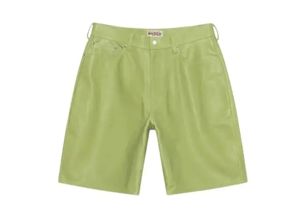 StÜssy Big Ol Leather Shorts