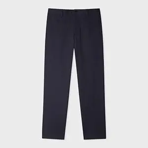Paul Smith Navy Stretch-cotton Twill Chinos
