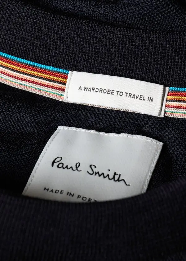 Paul Smith Navy Wool Travel T-shirt