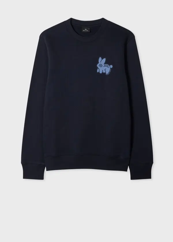 Paul Smith Never Assume Bunny' Print Sweatshirt