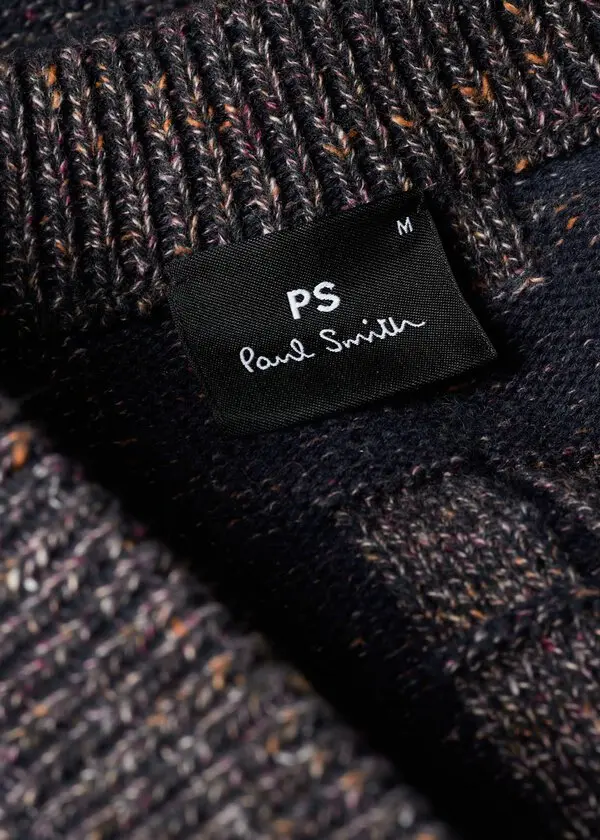 Paul Smith Patchwork Knit Cardigan