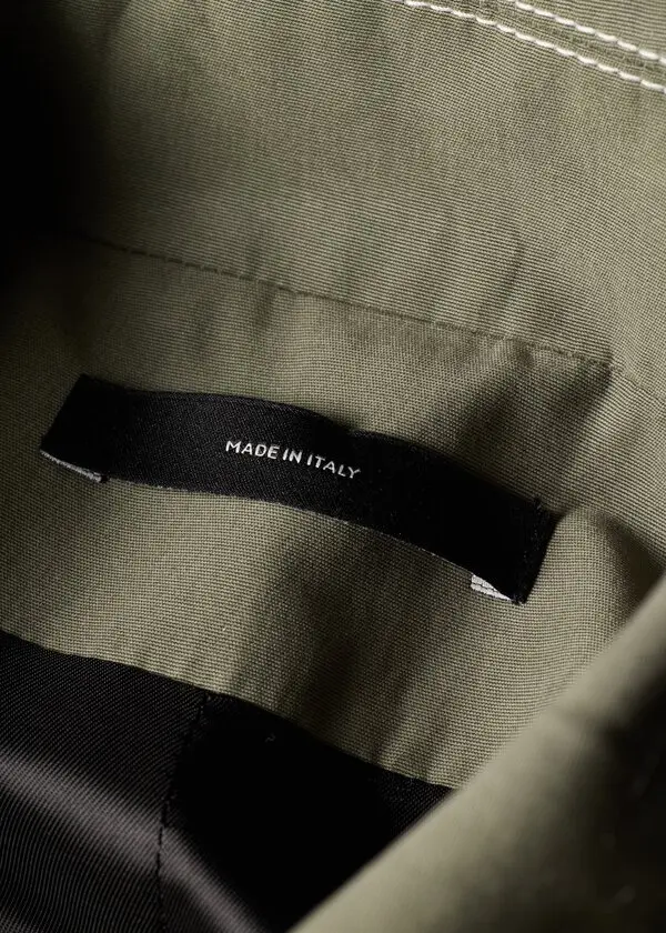 Paul Smith Brushed Cotton Mac