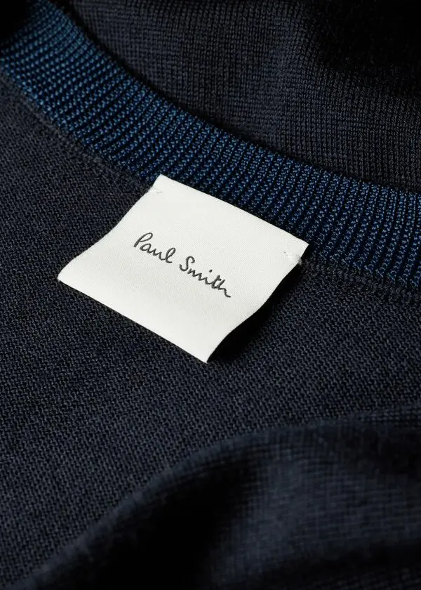Paul Smith Merino Wool Blend Knitted Vest