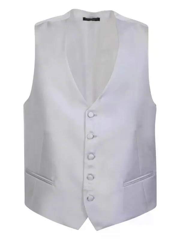 DELL'OGLIO Button-fastening V-neck Waistcoat
