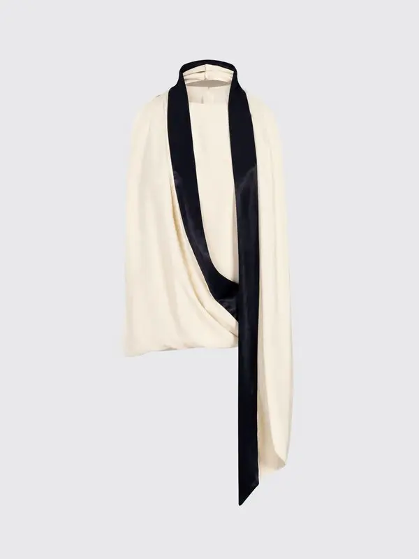 Alberta Ferretti Sleeveless Draped Top