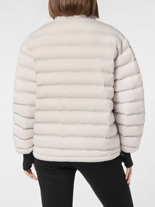 PLEIN SPORT Short Puffer Jacket - White