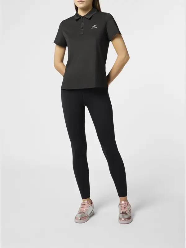PLEIN SPORT Polo Shirt - Black