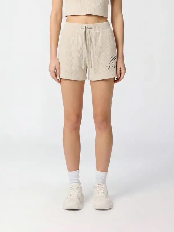 PLEIN SPORT Jogging Shorts - White