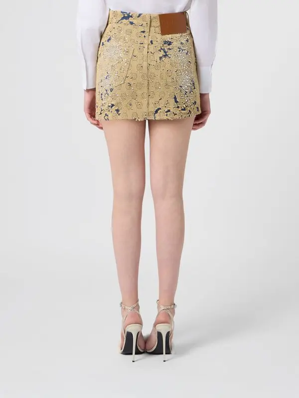 Philipp Plein Embellished Pencil Skirt