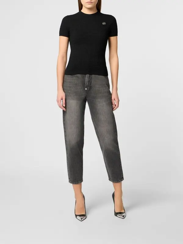 Philipp Plein Viscose Blend Sweater
