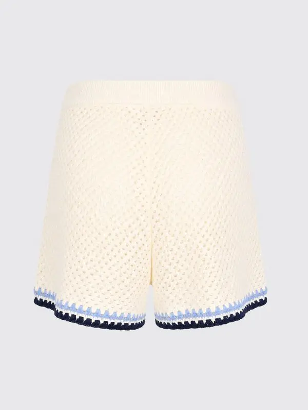 MC2 SAINT BARTH Knit Shorts - White