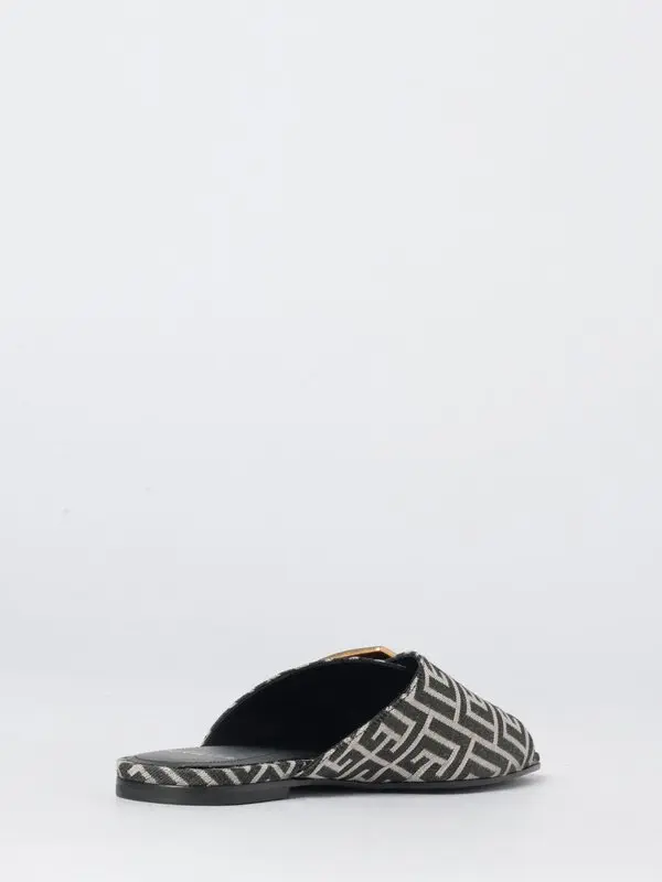 Balmain Heeled Sandal - Black