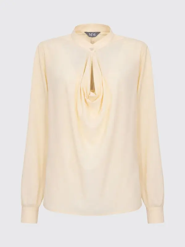 Max Mara Draped Top