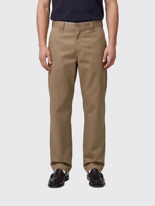 Carhartt Work In Progress Master Wide-leg Cotton-blend Trousers - Brown