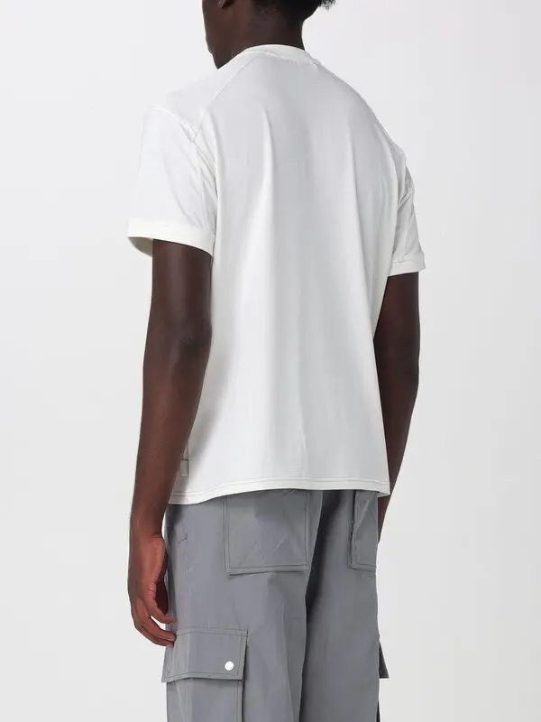 CARRER Crewneck T-shirt In Cotton Blend With Contrast Logo