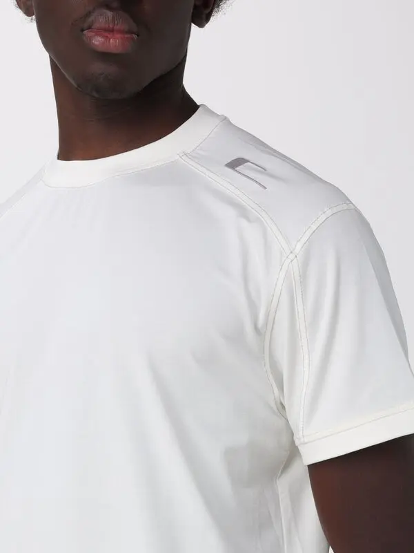 CARRER Crewneck T-shirt In Cotton Blend With Contrast Logo