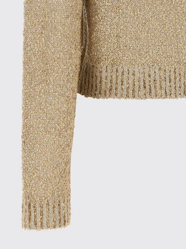 Brunello Cucinelli Linen And Cashmere Long-sleeved Crew Neck Jumper - Grey