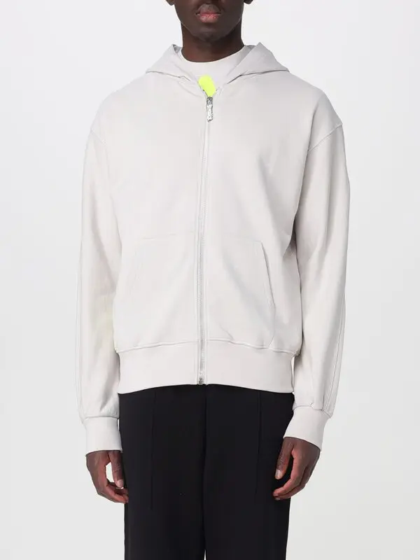 DISCLAIMER Zip-up Hoodie - Grey