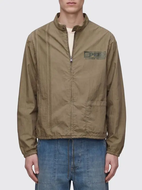 MAISON MARGIELA Cotton Blend Bomber Jacket - Kaki