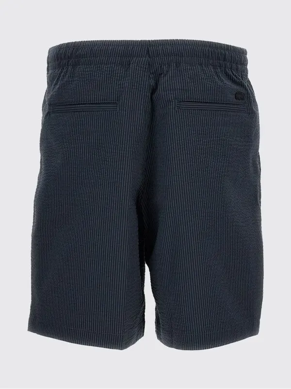 Lacoste Cotton Blend Shorts With Elasticated Drawstring Waist