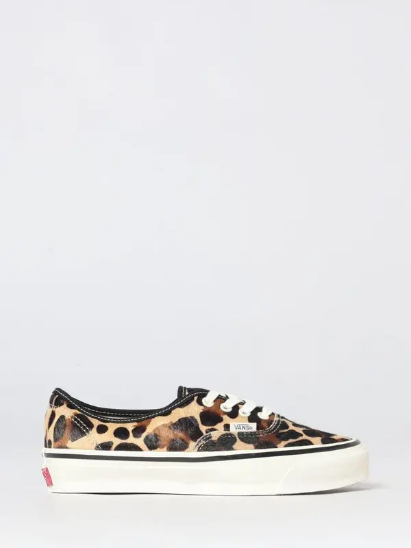 VANS Authentic Premium Pony Hair Animal Print Sneakers - Multicolor