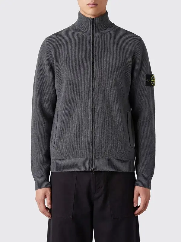 Stone Island Cotton-blend Zip-up Cardigan