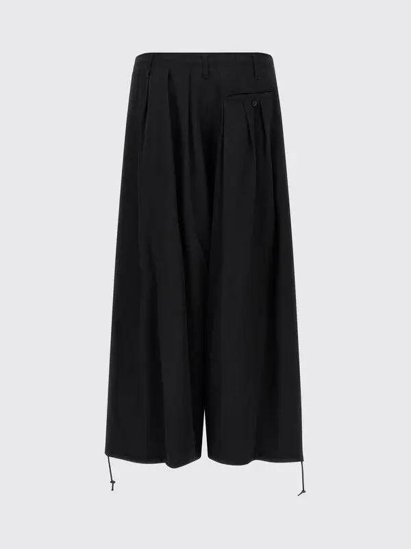 Yohji Yamamoto Wide-leg Technical Fabric Trousers
