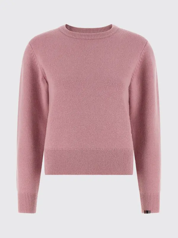 Extreme Cashmere Crewneck Jumper In Cashmere Blend With Ribbed Trims